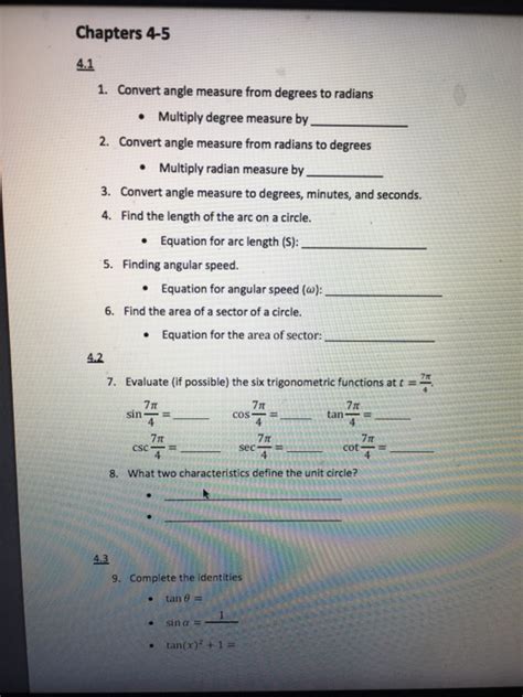 Solved Chapters Convert Angle Measure From Chegg Com