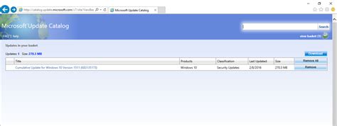 Download Updates Via Microsoft Update Catalog