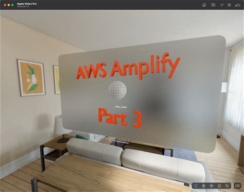 Apple Vision Pro And Aws Amplify Part 3 Database Aws Spatial Computing Blog