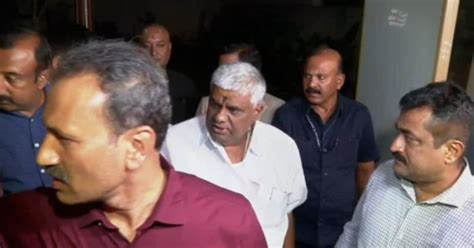 Mla Hd Revanna Arrested By Sit Team In Prajwal Revanna Sex Scandal Case