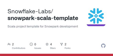 GitHub Snowflake Labs Snowpark Scala Template Scala Project Template