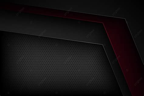Black Abstract Vector Background With Overlapping Characteristics