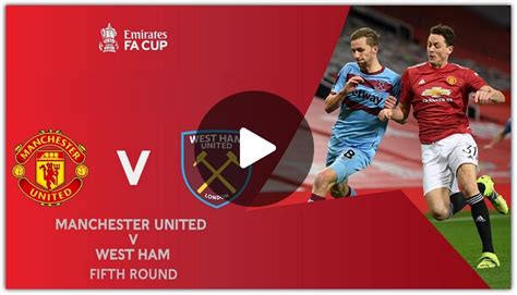 맨유 웨스트햄 Fa컵 16강 중계 무료 하이라이트