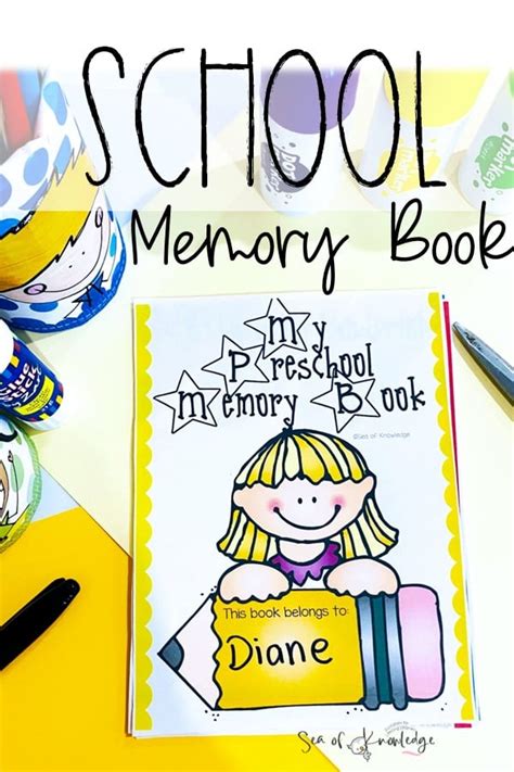 School Memories Cover Page 12 Pages Of The Best School Memory Book
