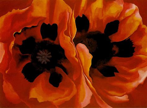 Oriental Poppies 1927 By Georgia Okeeffe Artchive