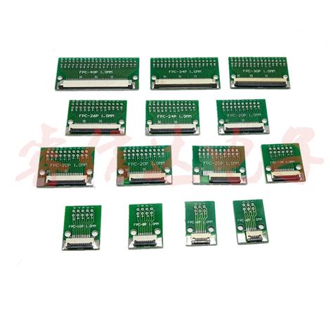 DIY FPC FFC Adapter Board 1 0mm Connector 4P 5P 14P 18P 26P 30P 34P 40P