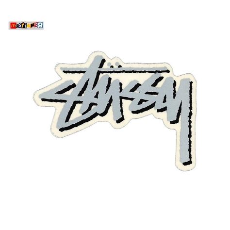 Stussy Outline Logo Sticker Die Cut Sticker Shopee Singapore