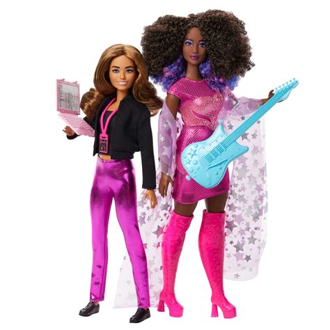 Barbie Careers Set Of 2 And Accessories With Music Star And Tour Manager