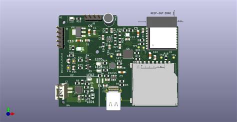 Pcb Iot Esp32 Kicad Iot Hardwaredesign Pcbdesign Riscv