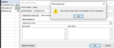 One Pivot Table To Compare A Difference Between Two Data Sets Rexcel