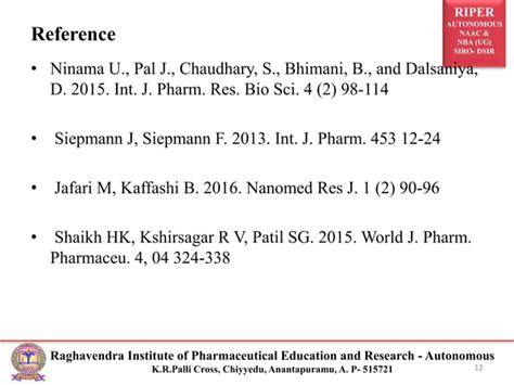 First Order And Zero Order Plot For Tablet Dissolution Pptx
