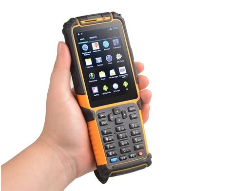 Wireless Android PDA Barcode Scanner With RFID Reader WiFi G Bluetooth