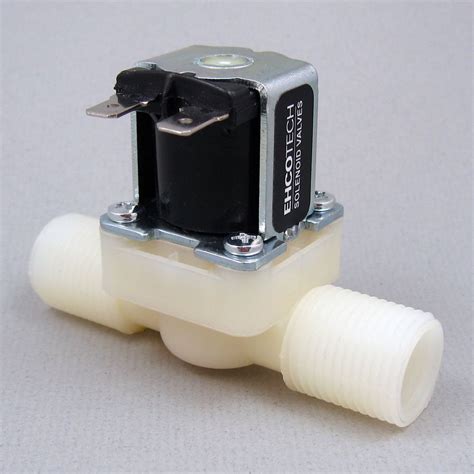 Водяной клапан норм.-закр. пластик 12V 1A