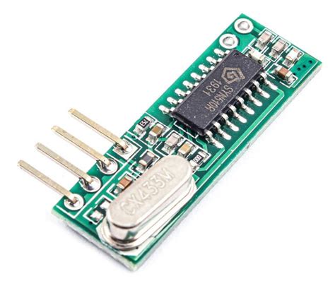 Rxb61 315 433mhz Rf Receiver Module With Arduino