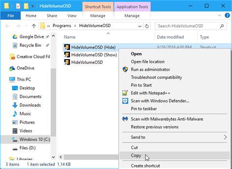 How To Hide The Volume Pop Up Display On Windows 8 And 10