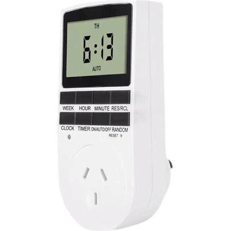Digital Timer Switch Socket Electric Programmable Power 240v Au Plug Clock New Price History