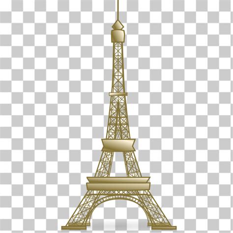 Free SVG Eiffel Tower Vector Nohat Cc