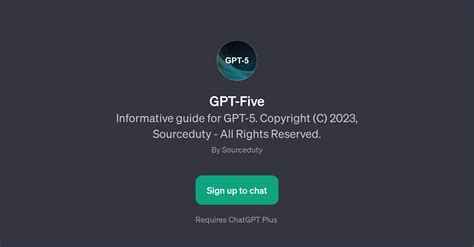GPT Five Gpt Guidance TAAFT