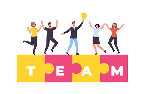 효과적인 시간 관리 사람들은 사업 계획을 완료했습니다 팀 기뻐 작업 완료 그림 고용과 노동에 대한 스톡 벡터 아트 및 기타 이미지 고용과 노동 직업 검사 보기