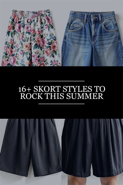 16 Skort Styles To Rock This Summer