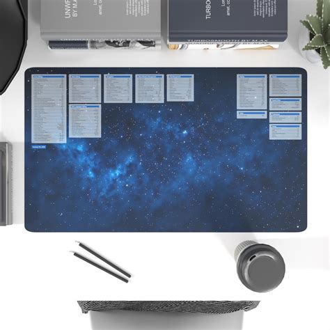 Xxl Desk Mat For Gamers Vscode Keyboard Shortcuts Stellar Canvas Etsy
