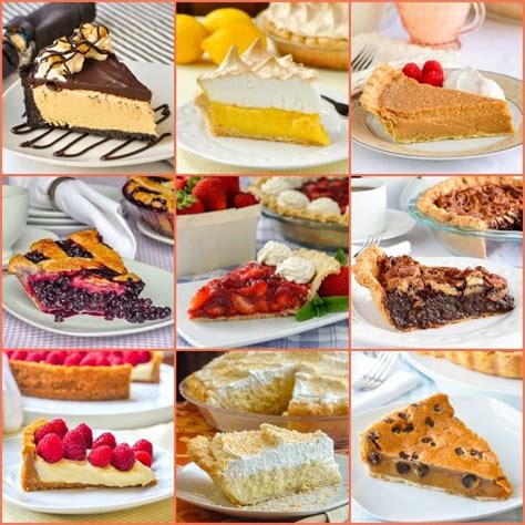 What Are Different Types Of Pie At Sandra Mathers Blog
