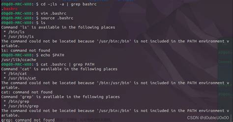 【ubuntu】在bashrc文件中误设置环境变量补救方法 Toy模板网