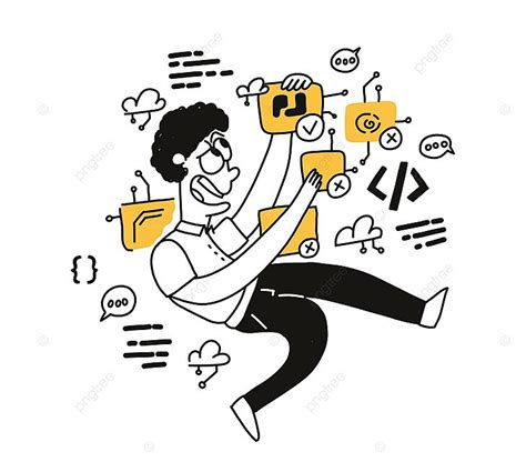 Descubriendo El Lenguaje De Programación Perfecto Para Trabajar En Un Sitio Web Móvil Vector Png