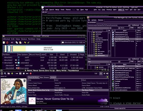 New Retro Tk Theme For GTK And AntiX Forum