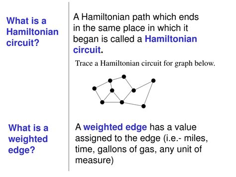 Ppt Hamiltonian Paths And Circuits Solving Scheduling And Routing Problems Powerpoint