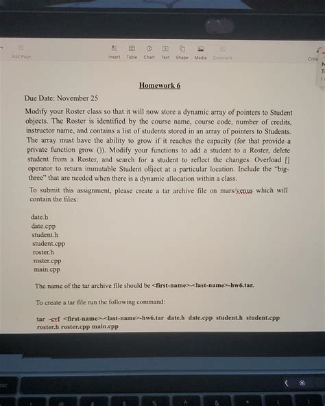 Solved V OS ER Add Page Insert Table Chart Text Shape Media Chegg Com