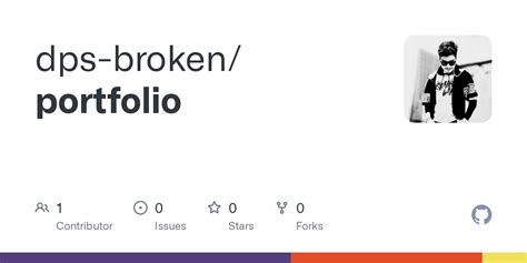 Github Dps Brokenportfolio