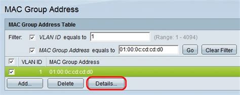Multicast Mac Group Address Configuration On Sx500 Series Stackable Switches Cisco