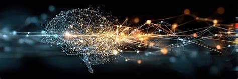 Conceptual Brain Computer Interface Illustration Showcasing Neural