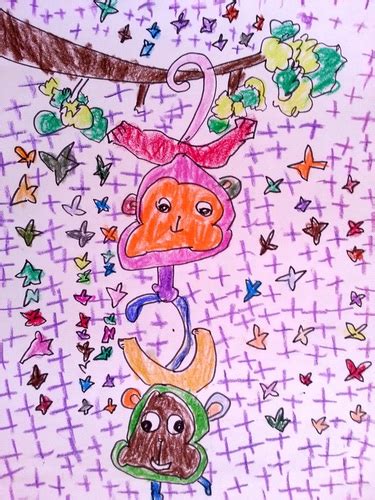 《影子》少儿绘画作品儿童画网络美术馆中国少儿美术教育网