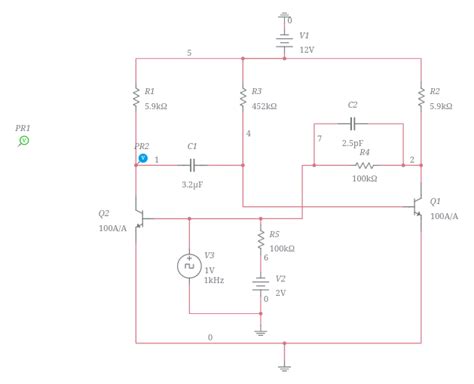 Monostable MultiVibrator Using Transistor Multisim Live
