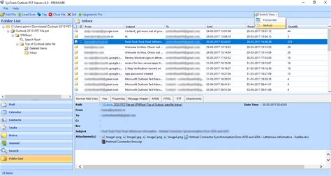 Pst Viewer Tool To Free View Outlook Pst File Online And Offline