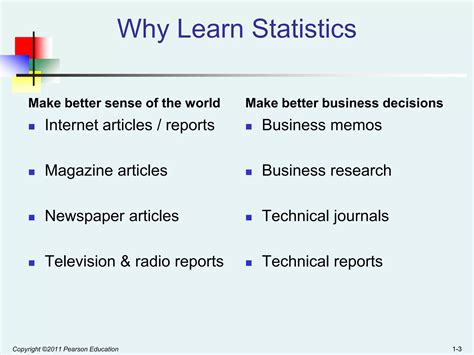 Introduction To Business Statistics Pptx