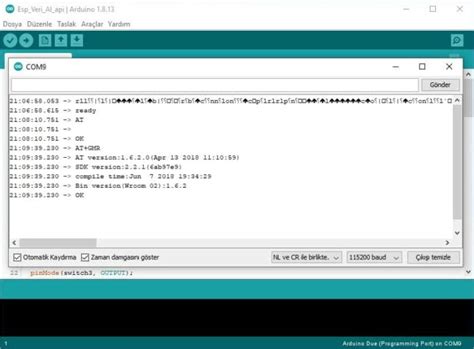 Esp 12e Arduino Ile Programlama