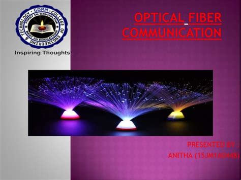 Optical Fiber Communication Pptx