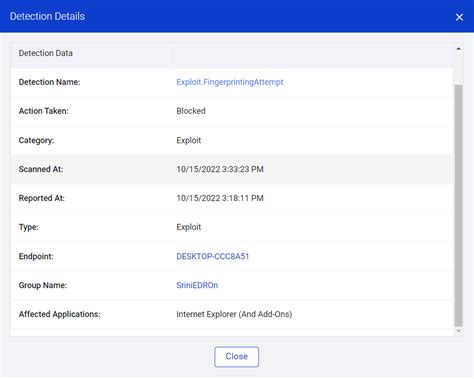 Exploitfingerprintingattempt