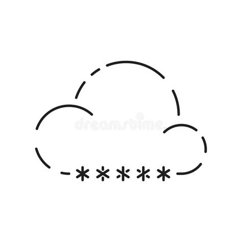 Blockchain Vector Line Icon Or Design Element In Outline Style Stock