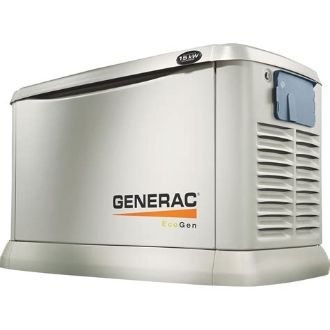Generac Ecogen™ Air Cooled Automatic Standby Generator — 15 Kw Model 61030 Northern Tool