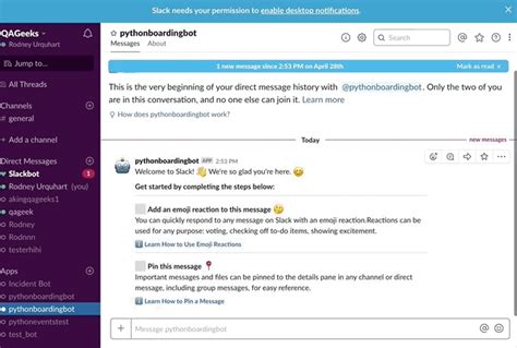 Python Slack Sdk Tutorial 04 Running The App Md At Main Slackapi