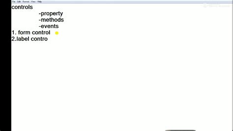 Label Control Visual Basic Use Of Label Control In Vb Net YouTube