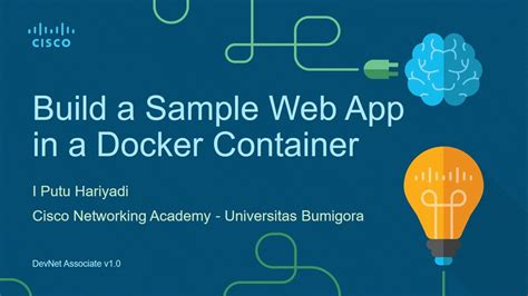 Lab 627 Build A Sample Web App In A Docker Container Youtube