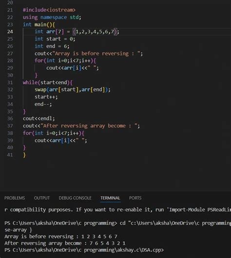 How To Reverse An Array Using 100daycoding Akshay Katiyar Posted On