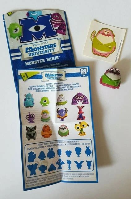 Disney Pixar Monsters Inc Monsters University Monster Mini Don