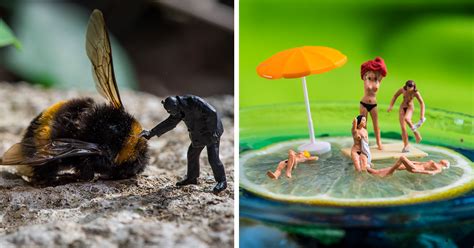 I Use Everyday Objects To Create Tiny Worlds Bored Panda