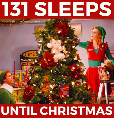 Your Christmas Countdown On Twitter 131 Sleeps Until Christmas 🕒